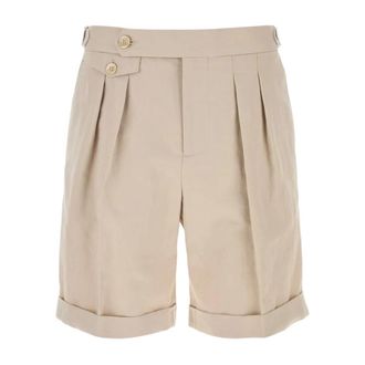 Brunello Cucinelli Cotton-Blend Bermuda Shorts - - Shorts - Herren - Beige - XL