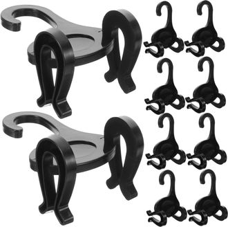 Soimiss 10 Stück Teiliges Schuhhaken Robustem Kunststoff Platzsparend für Schuhaufbewahrung und Organizer Vielseitig Einsetzbar für Zuhause Laden oder Hotel S