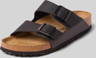 Birkenstock Hausschuhe in Leder-Optik Modell Arizona