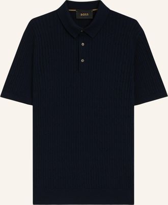 HUGO BOSS Pullover L-Incanto Regular Fit blau