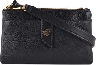 Michael Kors Womens Mk Charm Handtasche, Black