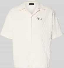 Pegador Regular Fit Freizeithemd mit Label-Stitching Modell Jovren