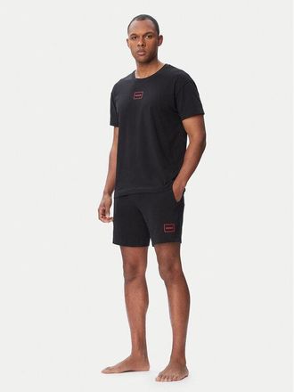 HUGO BOSS Pyjama Laze 50534566 Schwarz Regular Fit