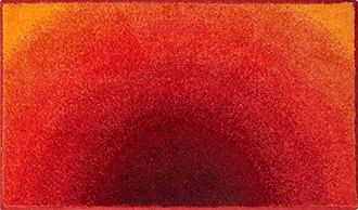 GRUND Tapis de Bain, Ultra Doux et Absorbant, Antid&eacute;rapant, 5 Ans de Garantie, Sunshine, Tapis de Bain 60x100 cm, Orange