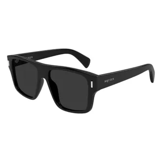 Alexander McQueen Am0550S Sonnenbrille - - Accessories - Herren - Schwarzk - 55 MM