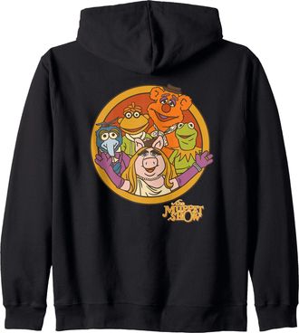 Disney The Muppet Show 50th Anniversary Retro Muppets & Logo Kapuzenjacke