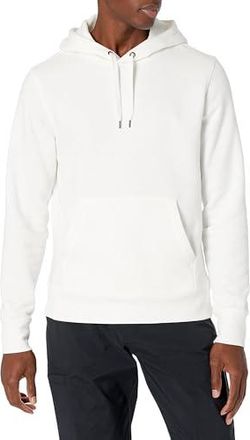 Amazon Essentials Sweat-Shirt à Capuche (Disponible en Grandes Tailles et Grandes Longueurs) Homme, Blanc Vif, XXL