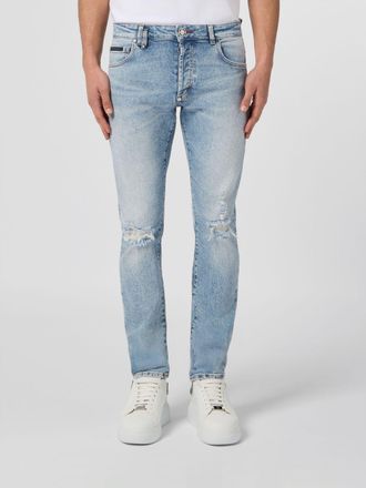 Philipp Plein Jeans Homme couleur Denim