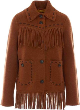 Guest In Residence Cardigan - Braun