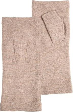 Isotoner Mitaines femme en laine - non doubl&eacute;es, TU, beige