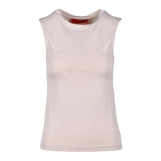 Wild Cashmere Tshirt - - Tops - Damen - Beige - M