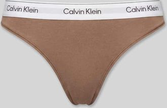Calvin Klein Underwear String aus Baumwoll-Modal-Mix