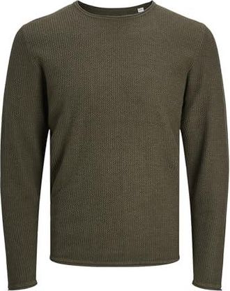 Jack & Jones Pull en Maille Pull en Maille Olive Night XXL Olive Night XXL