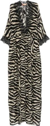 Ermanno Scervino Femme, Robes, Multicolore, Taille: 38 FR Abito inserti in pizzo