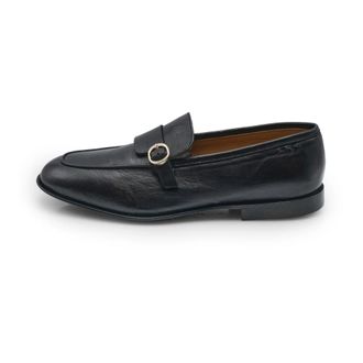 Alexander Hotto Glamour Mokassin mit Schnalle - - Shoes - Herren - Schwarzk - 42 1/2 EU