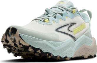 Brooks Damen Caldera 8 Sneaker, Misty Blue/Coconut/Chateau, 40.5 EU