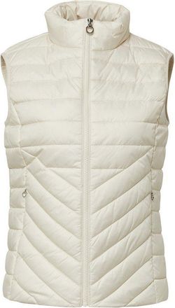 s.Oliver Outdoorjacke Outdoor-Weste Leichte Steppweste mit Stehkragen und Packfunktion