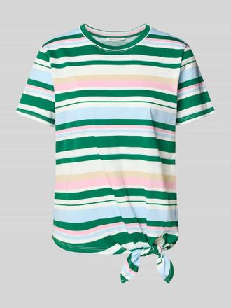 Tom Tailor Denim Regular Fit T-Shirt mit Knoten-Detail