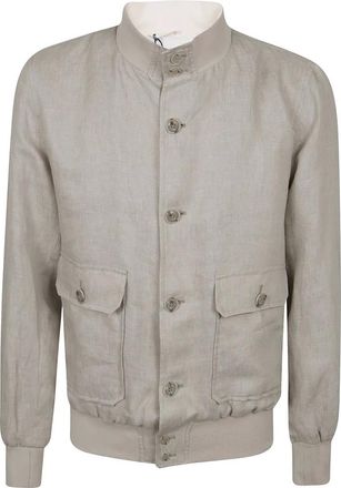 Barba Homme, Vestes, Beige, Taille: XL Veste Napoli