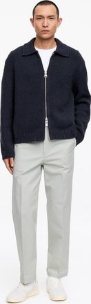 Arket Baumwollhose -Gr&uuml;n