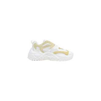 A|X Armani Exchange Bedruckte sportive Slip-On Sneakers - - Shoes - Damen - Gelb - 36 EU