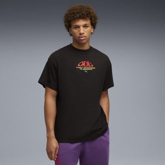 Puma T-shirt &agrave; motif Scoot Lab Unisexe, V&ecirc;tements, Noir, 4XL