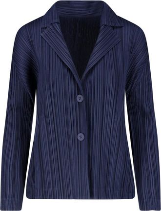 Pleats Please Issey Miyake Pleated Blazer