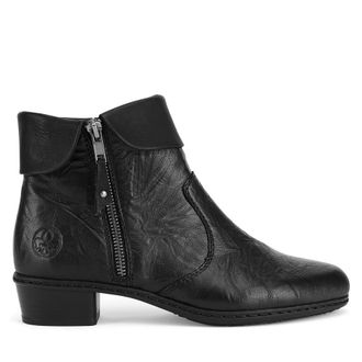 Rieker Schn&uuml;rschuhe Rieker Y07A8-01 Schwarz