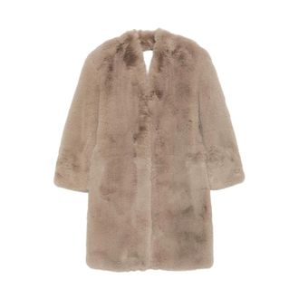 Frankie Shop THE Frankie Shop M&auml;ntel Beige - - Coats - Damen - Beige - S