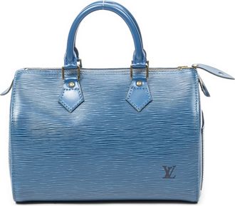 Louis Vuitton Crossbody Bags - Speedy 25 - Gr. unisize - in Blau - f&uuml;r Damen
