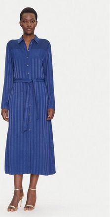 Fracomina Hemdkleid FS25SD3002W413N8 Blau Regular Fit