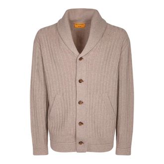 Guest In Residence Kaschmir-Strickjacke - - Knitwear - Herren - Beige - M