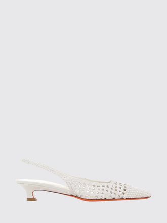 Santoni Absatzschuhe Damen Farbe Wei&szlig;