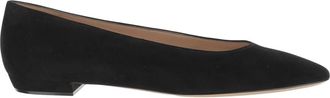 Gianvito Rossi Ballerina-Pumps aus Wildleder - - Shoes - Damen - Schwarzk - 37 EU