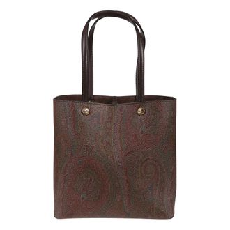 Etro Femme, Sacs, Brun, Taille: ONE Size Sac shopping Medium Essential Arnica