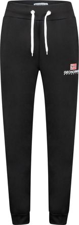 Geographical Norway (WY7833H/GN/Black Jogginghose MAX Black DB Men 054 Schwarze Jogginghose, mit Schn&uuml;rung, sportlich, f&uuml;r den Alltag, bequem, Gr&ouml;&szlig;e XL