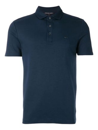 Michael Kors short sleeved polo shirt - Bleu