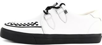 T.U.K. Creeper Sneaker aus Leder & Wildleder - Farbe White Leather - Herren & Damen - Größe 44