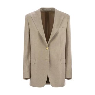 Tagliatore Homme, Vestes, Beige, Taille: XS Bertha Blazer