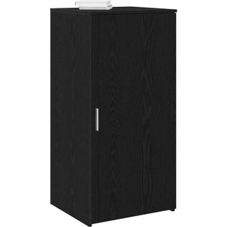 vidaXL Lagerschrank Schwarz 50 x 45 x 103,5 cm Holzwerkstoff vidaXL