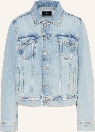 7 For All Mankind Jeansjacke Adi blau