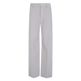 Brunello Cucinelli Straight Hosen - - Trousers - Damen - Beige - M