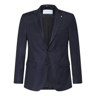 Baldessarini Fein karierter Sakko - - Suits - Herren - Blau - L