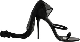 Dolce & Gabbana Femme, Chaussures, Noir, Taille: 38 EU Socks Sandales Bottes