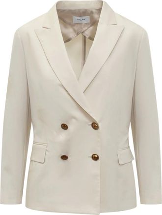 Saulina Milano Saulina, Femme, Vestes, Blanc, Taille: 42 FR Antonella Jacket