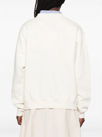 Sporty & Rich Ecru Sweatshirt - Beige