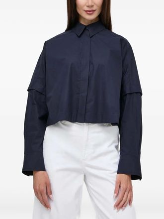 IVY OAK T-Shirt im Layering-Look - Blau