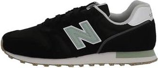 New Balance Femme 373 Chaussure-Mode-Ville-Basse-Femme, Noir, 37.5 EU