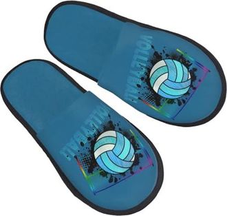 Generic Pantoufles DH&ocirc;tel Ballon De Volley-Ball Portative Pantoufles De Maison Unisexe Chaussons Maison Pour Voyage Spa Int&eacute;rieur L