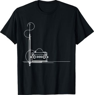 Jimbeels Theremins Line Art für Musiker Theremin T-Shirt